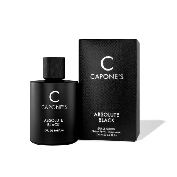 Absolute Black Eau de Parfum - Capone's™ For The Modern Men | Grooming ...